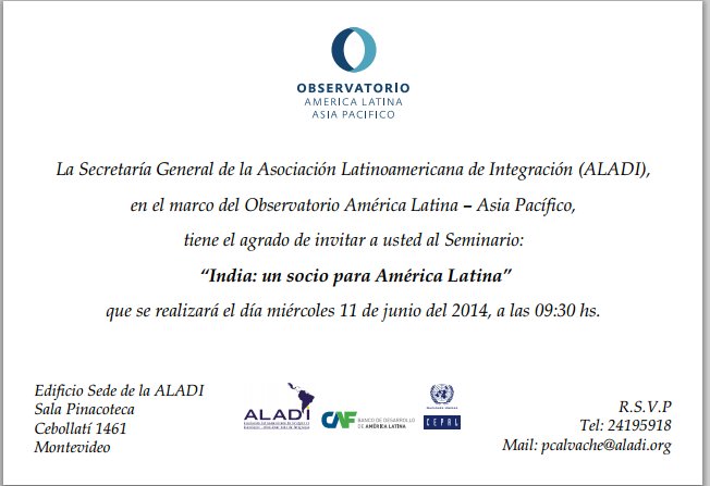 ALADI. Lanzamiento de la Asociación Latinoamericana de Logística - ALALOG - Mercosur ABC